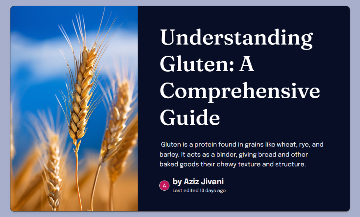 Understanding Gluten: A Comprehensive Guide – Wellness Clinic